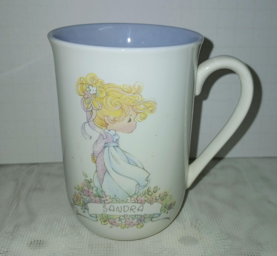 Precious Moments Personalized Sandra Mug 1989 - Etsy