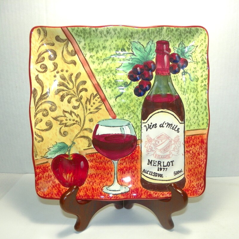 Wine Plates - Etsy