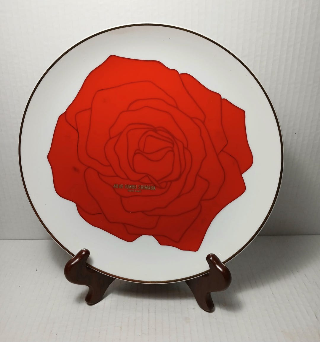 49 Av Junko Shimada Tokyo Paris Rose Plate - Etsy