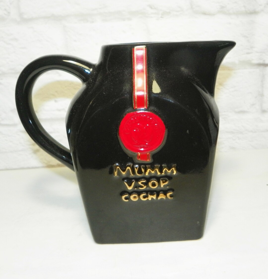 Mumm V.S.O.P. Cognac Whiskey Pitcher - Etsy