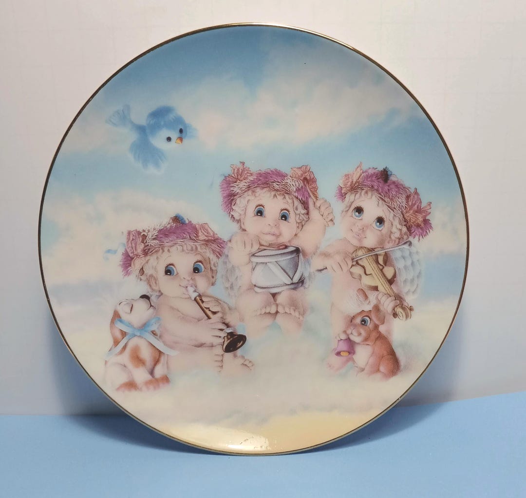 Dreamsicles "the Recital" Limited Edition Collector's Plate by the ...