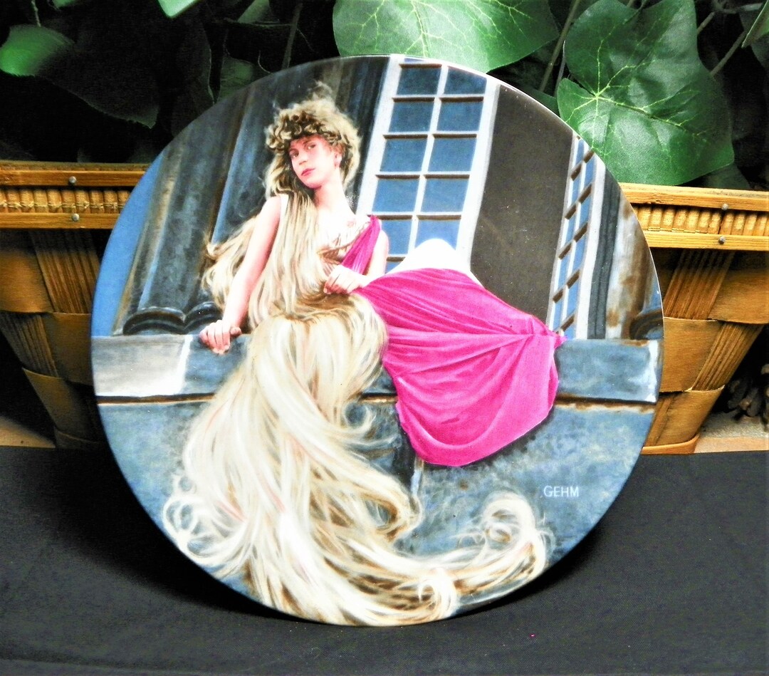 Rapunzel Plate, Bradford Exchange Grimm's Fairy Tale Decor - Etsy