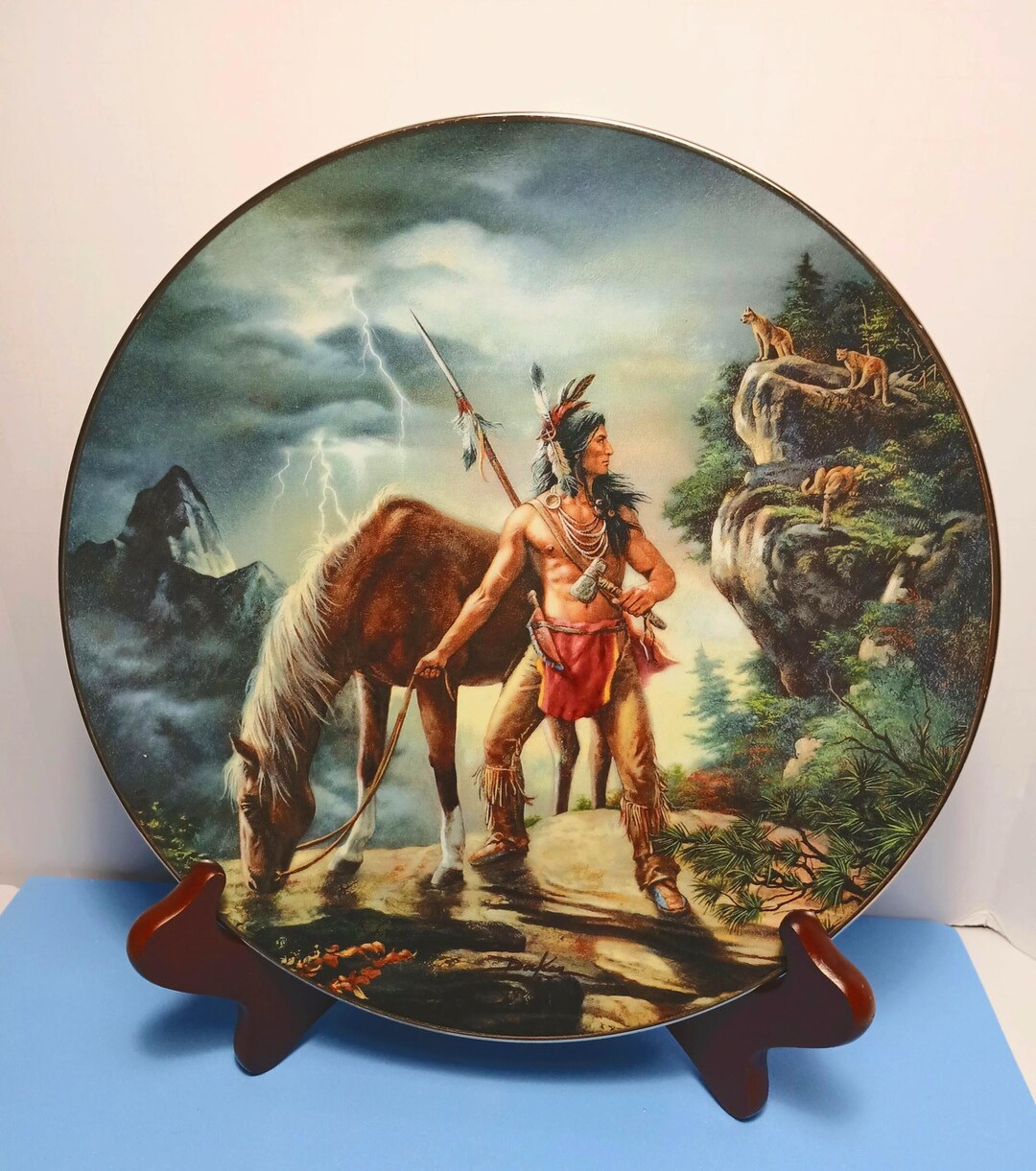 Russ Docken "the Keeper" Collector Plate: Fifth Issue With COA - Etsy