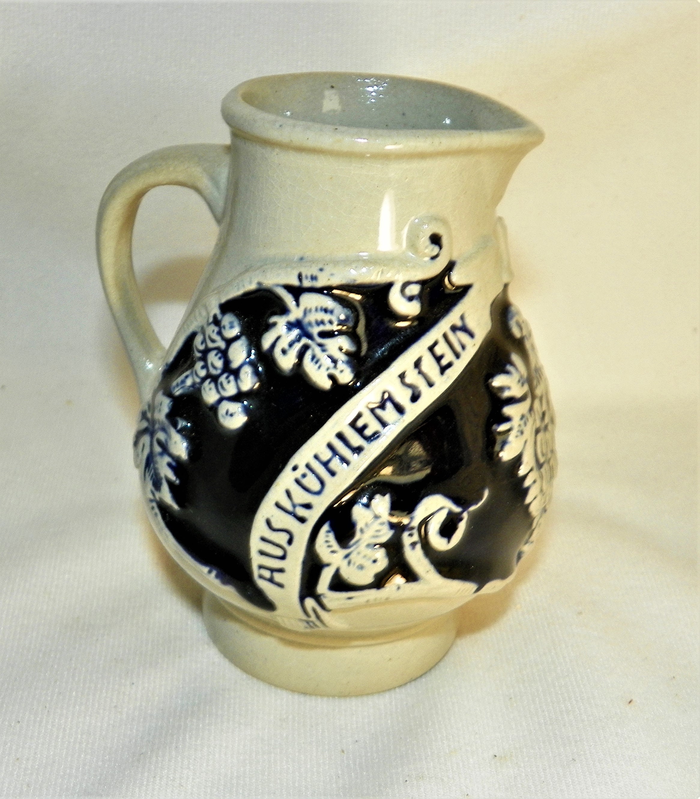 Vintage German Stoneware Wine Pitcher auskuhlm | Etsy