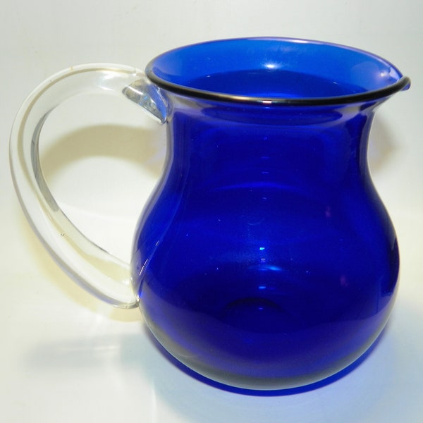Cobalt Blue Pitcher - Etsy