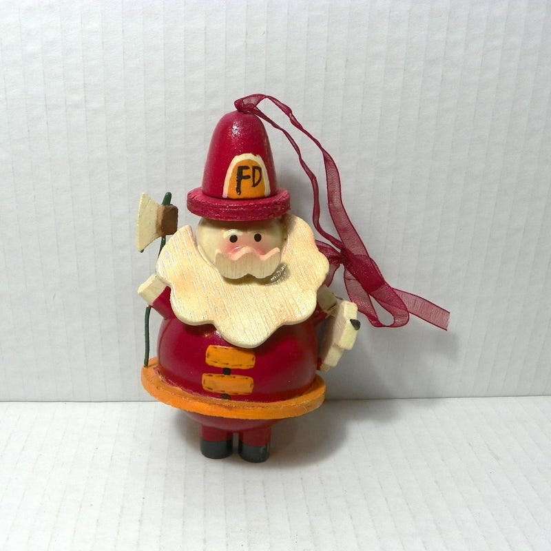 Fireman Santa - Etsy