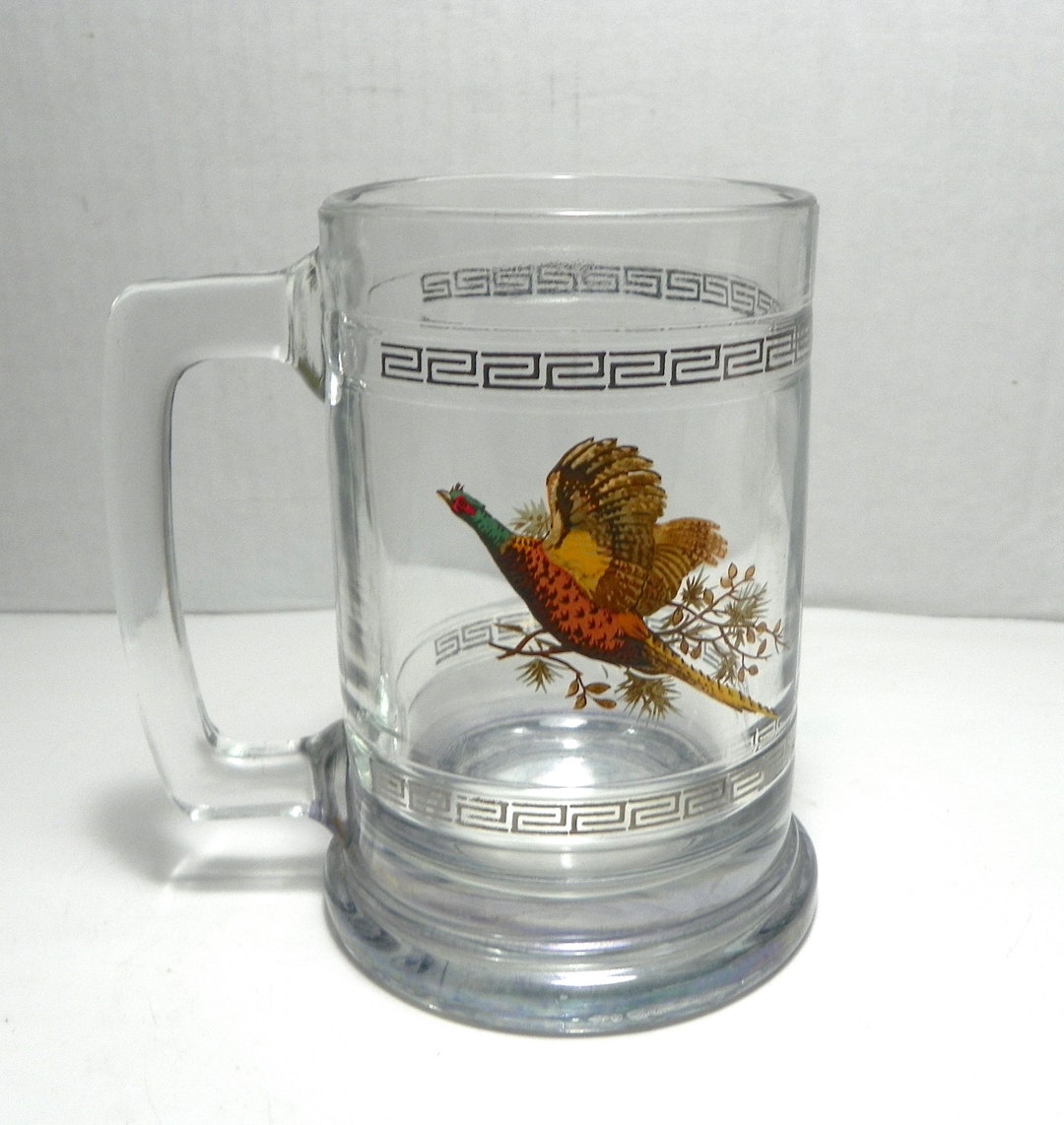 Princess House Colonial Pheasant Beer Mug Stein - Etsy