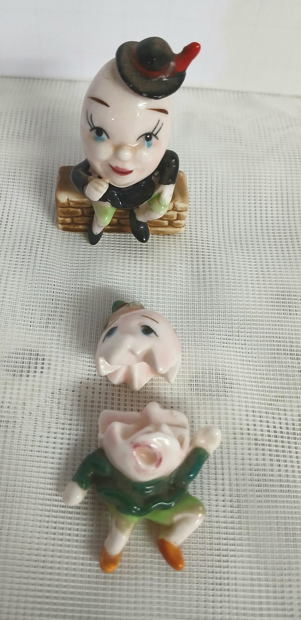 Bone China Humpty Dumpty Figurines - Etsy