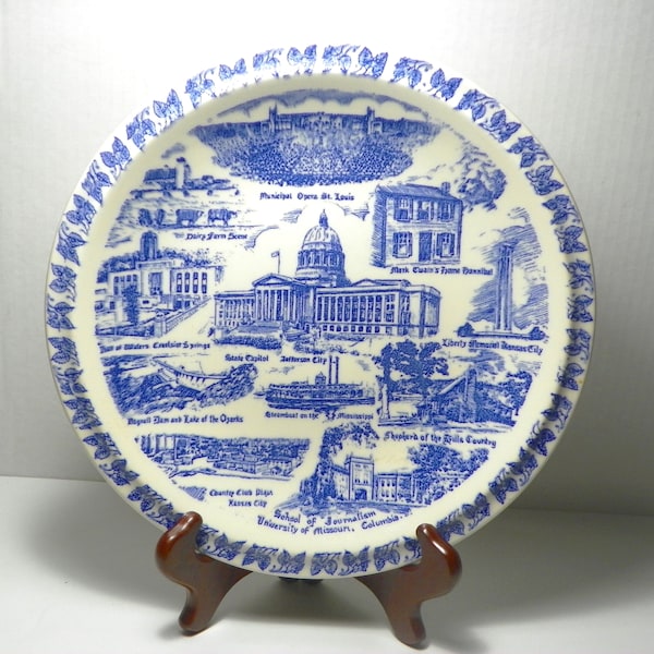 Missouri State Plate - Etsy