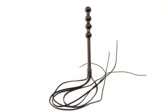 The Viper Rubber Flogger With Plastic Handle - Etsy