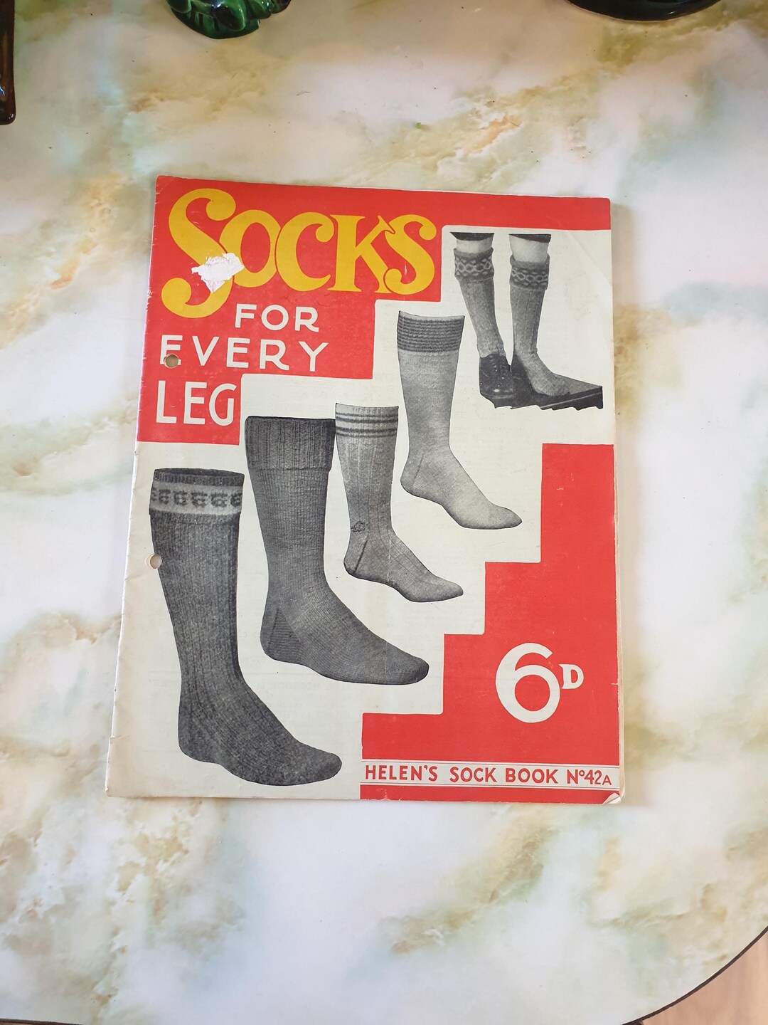 Knitting Book 1939. Socks for Every Leg. Helen's Sock Book No. 42A. - Etsy