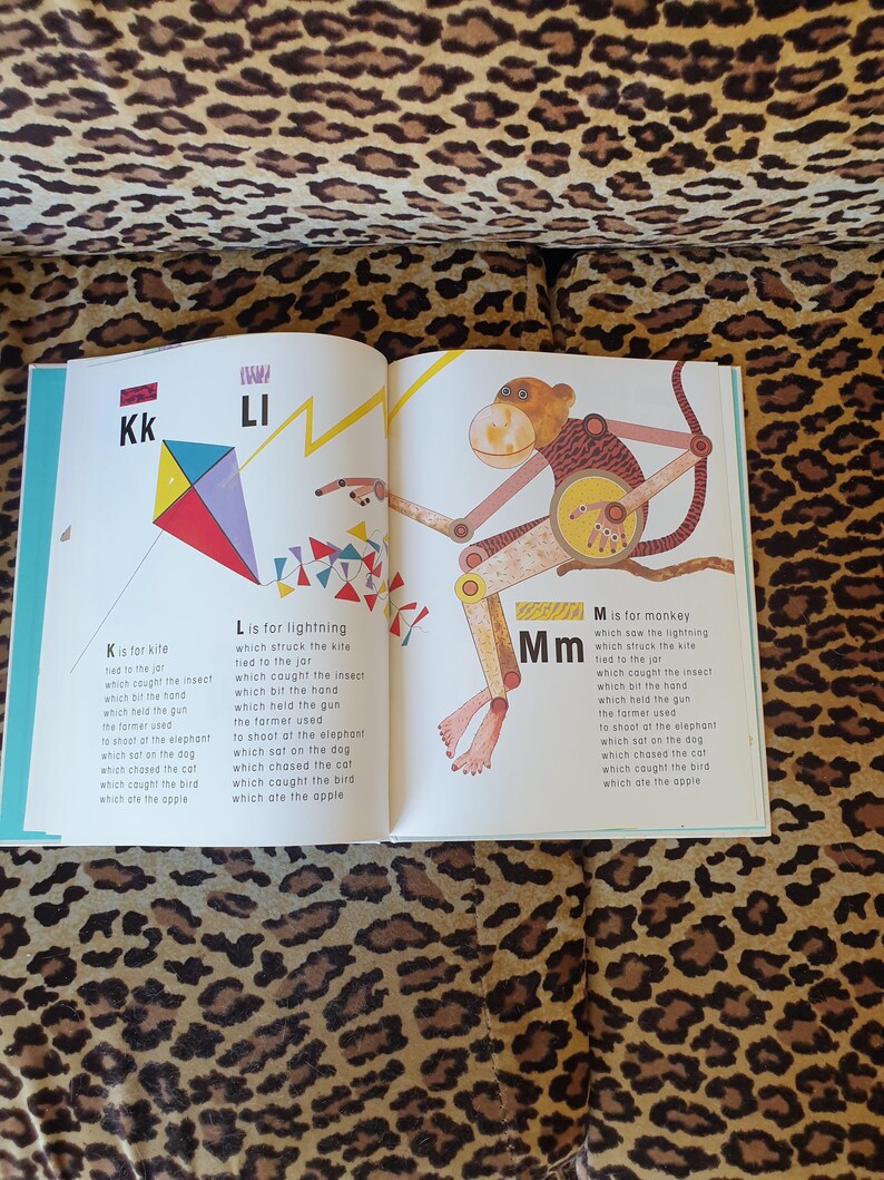 Childrens Book 1990. Crazy Alphabet, Hard Cover. Lynn Fox and Rodney ...