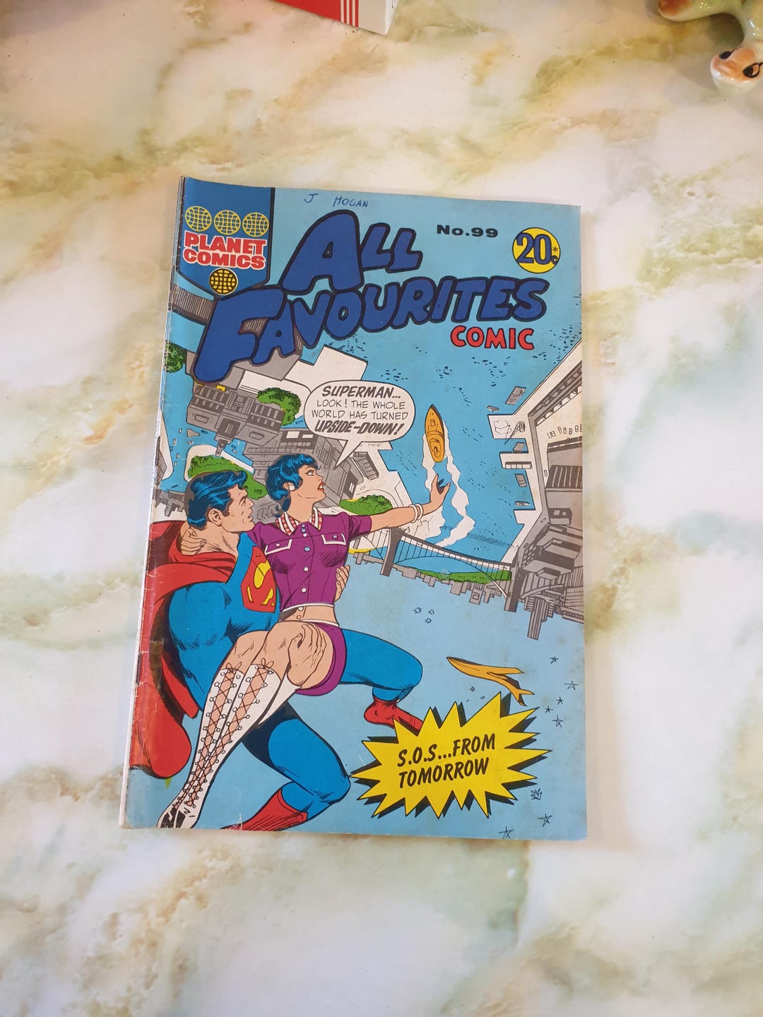 Comic Book 1973. Planet Comics, All Favourites No. 99. - Etsy