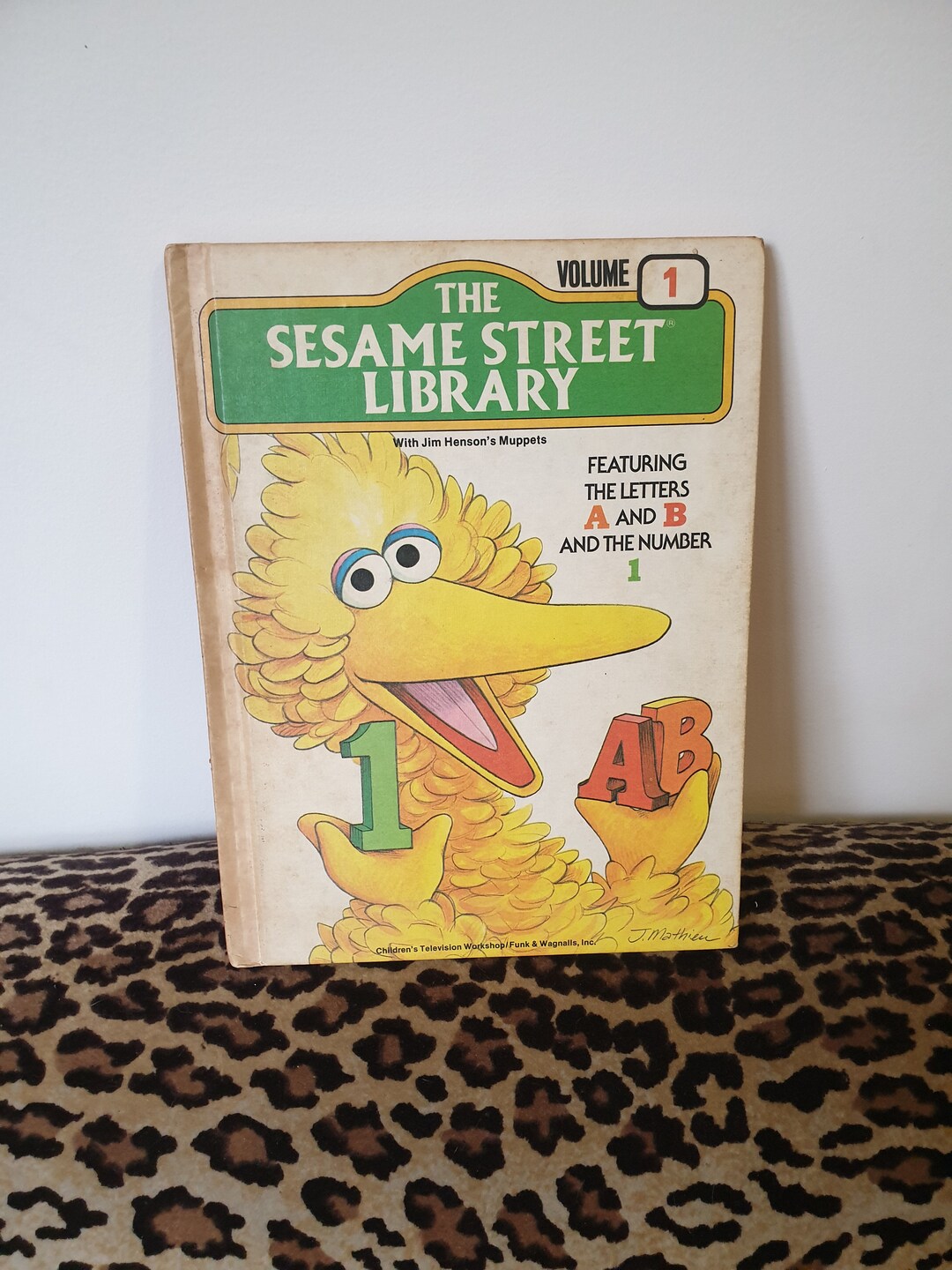 Childrens Book 1978. the Seasame Street Library Volume 1. Hard Cover ...