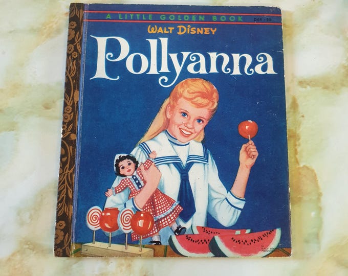 Childrens Book 1960s. Little Golden Book, Pollyanna 1961. Hard Cover. - Etsy