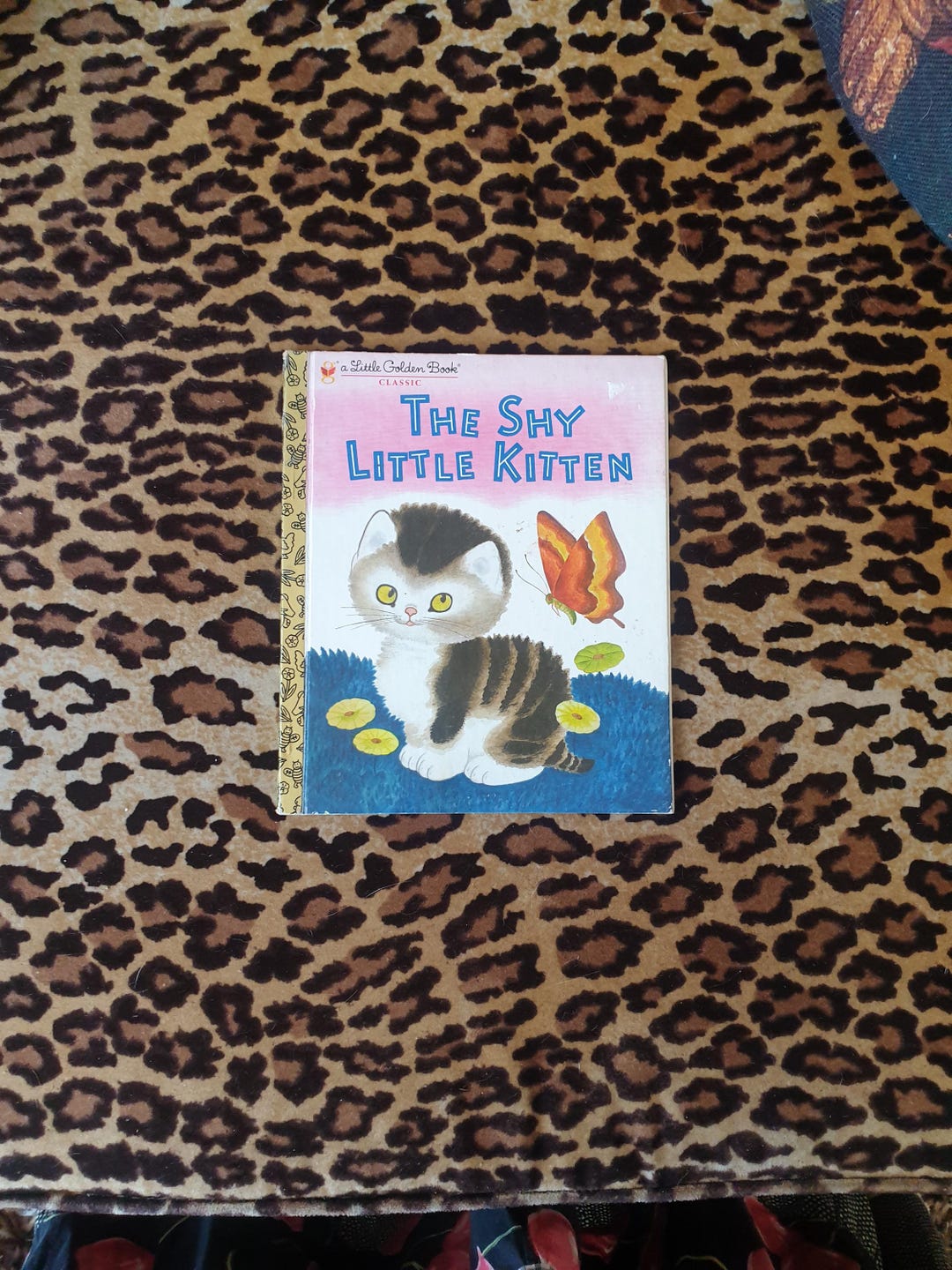 Childrens Book Vintage. Little Golden Book, the Shy Little Kitten. Hard ...