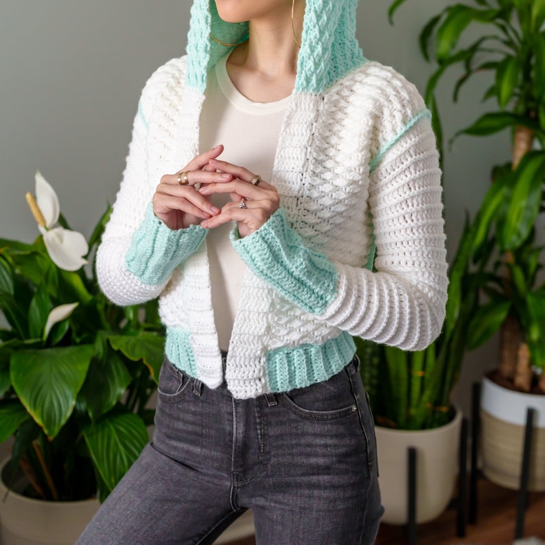 Crochet Pattern Bomber Jacket PDF Download - Etsy