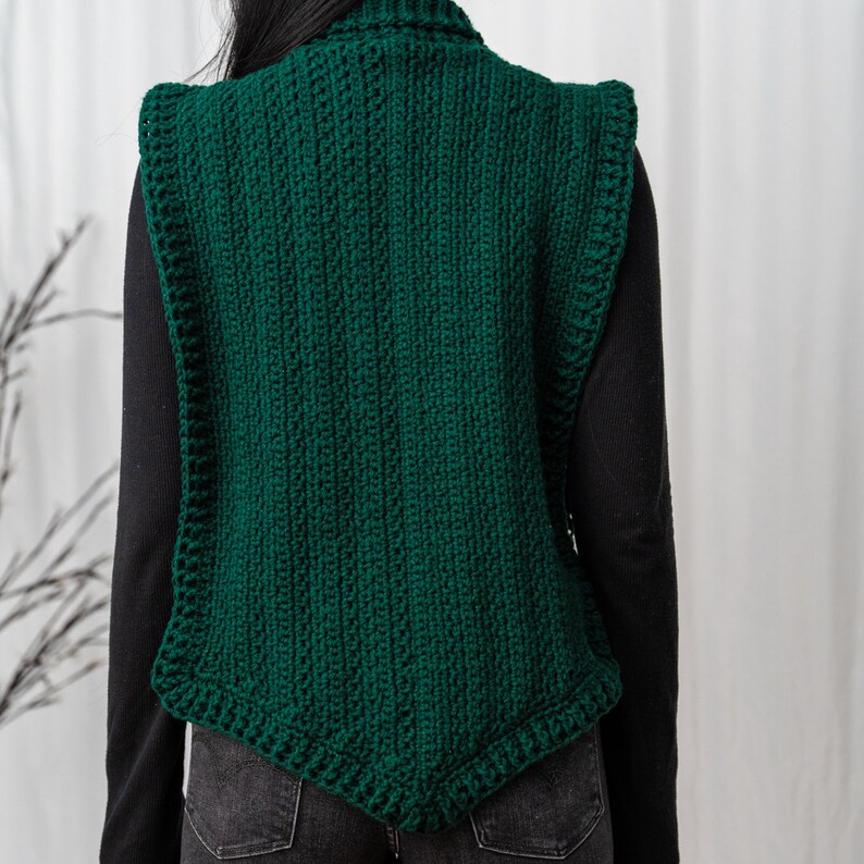Crochet Pattern | Cable Stitch Turtleneck Shawl W. Pointed Hem | PDF ...