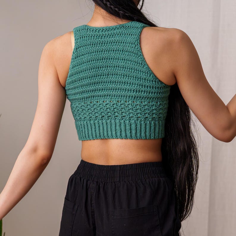 Crochet Pattern | V Neck Suzette Stitch Bralette | PDF Download - Etsy