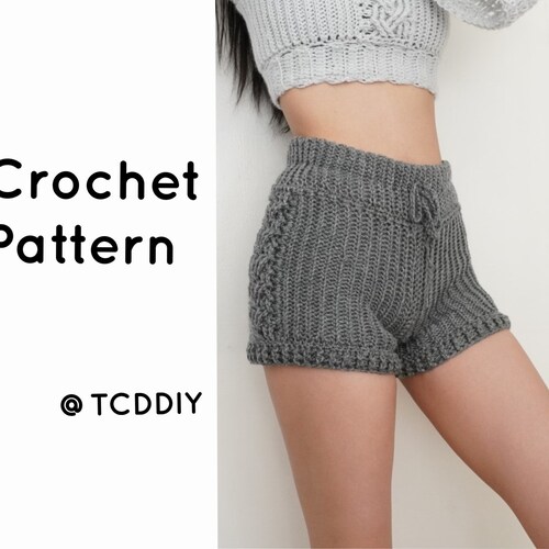 Shell Shorts Crochet Pattern - Etsy