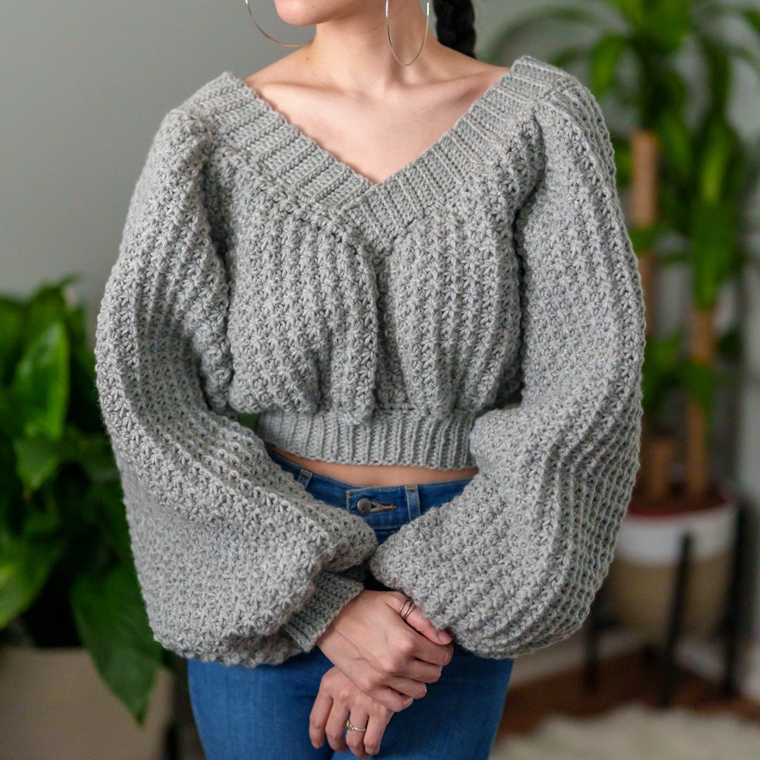 Crochet Pattern Oversized Sweater Pattern PDF Download - Etsy Australia
