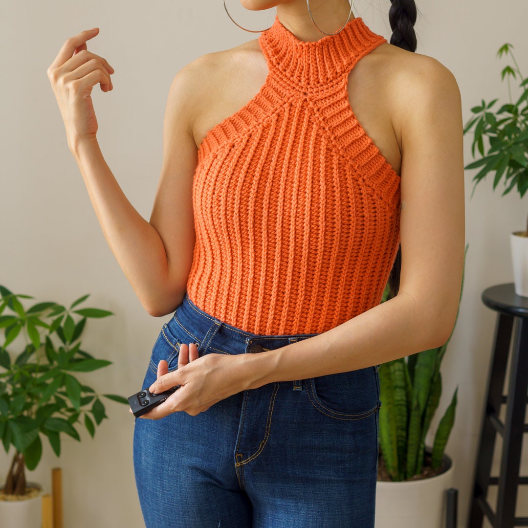 Crochet Pattern Classic Turtleneck Pattern PDF Download - Etsy