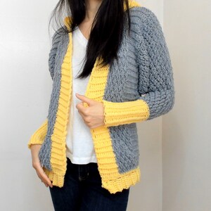 Crochet Pattern | Crochet Batwing Cardigan With Hood | PDF Download - Etsy