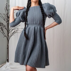 Crochet Pattern | Puff Sleeve Dress | Sundress | PDF Download - Etsy