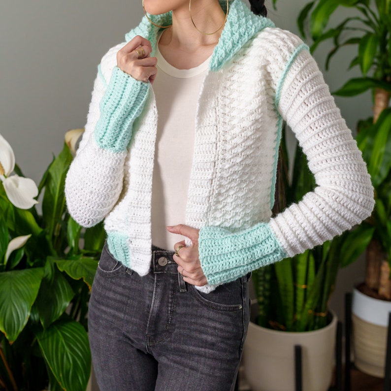 Crochet Pattern Bomber Jacket PDF Download - Etsy