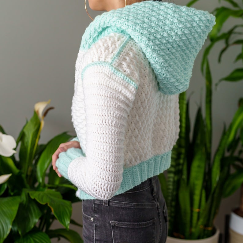 Crochet Pattern Bomber Jacket PDF Download - Etsy