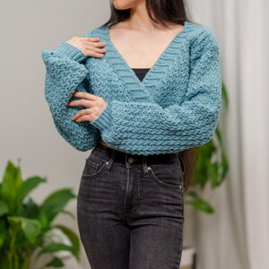 Crochet Pattern | Crochet Wrap Sweater | PDF Download - Etsy