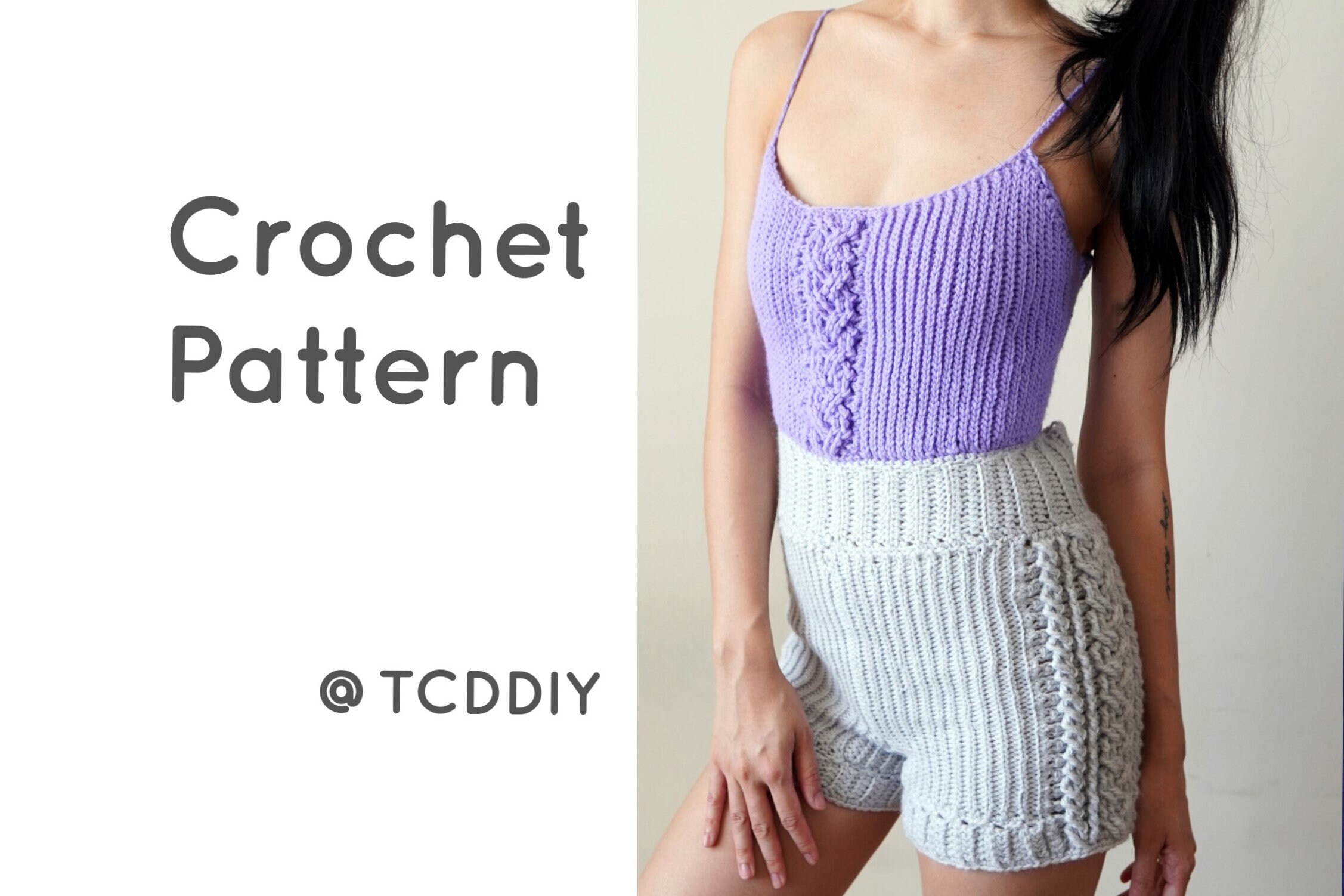 Crochet Pattern Cable Stitch Romper Pattern PDF Download - Etsy