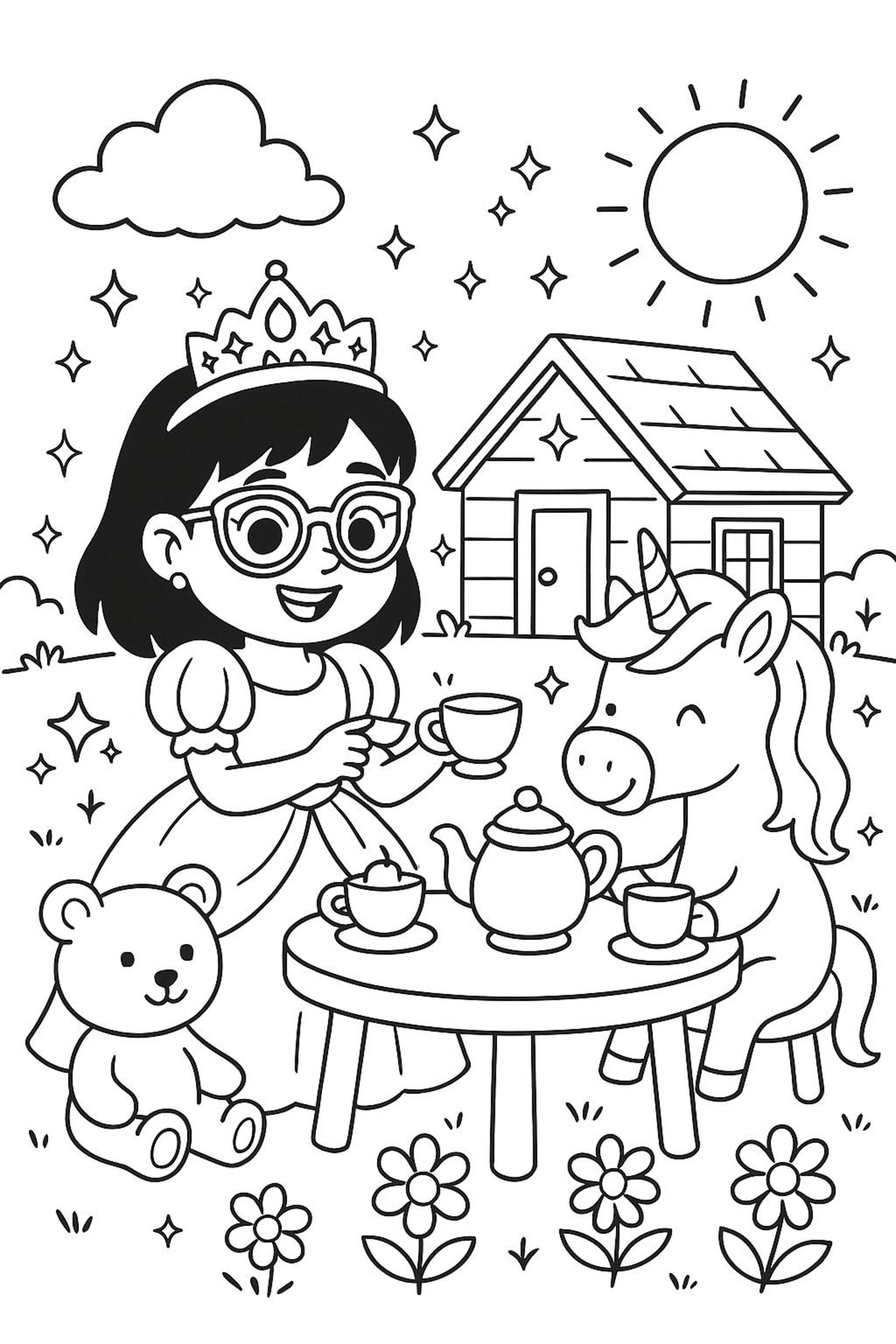5+ Custom Coloring Pages From Photo, Personalized Coloring Page, Custom ...