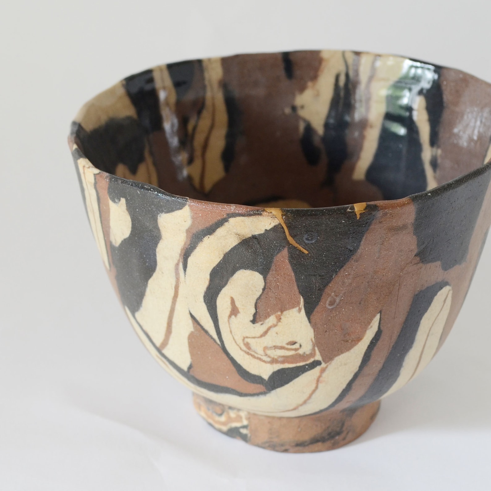 No.11k Nerikomi Pottery, Ceramic Art, Inspired by Hokkaido' S ...