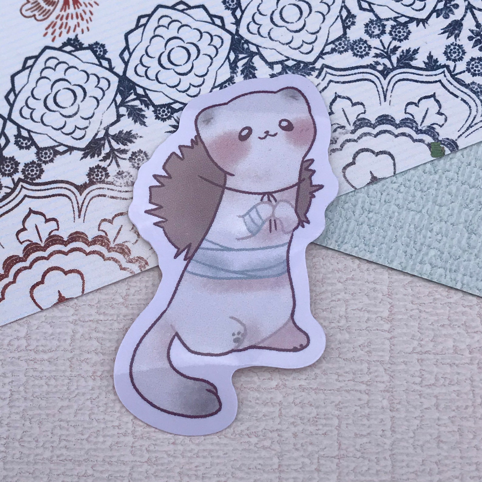 Cute MXTX Animal Stickers Set of 6 - Etsy