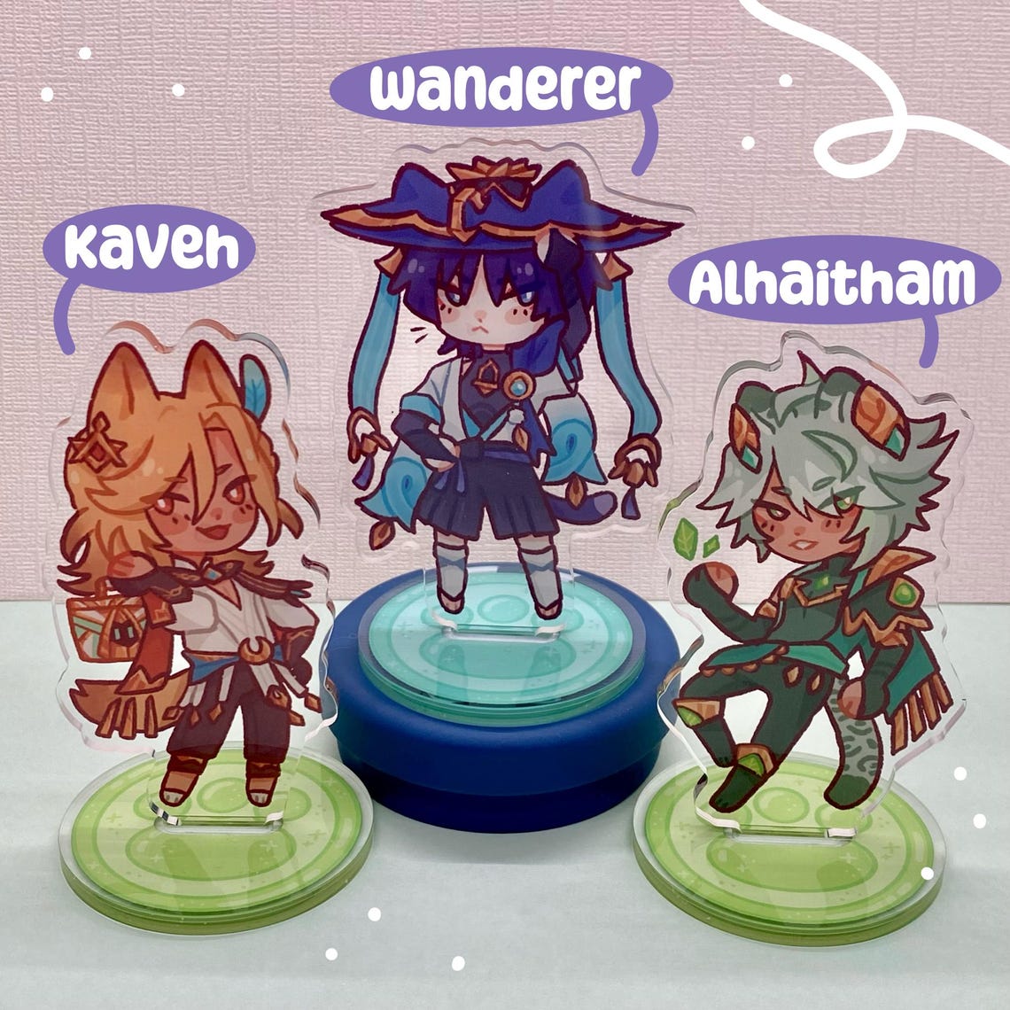 Genshin Impact Double-sided Standee Volume 2 - Etsy