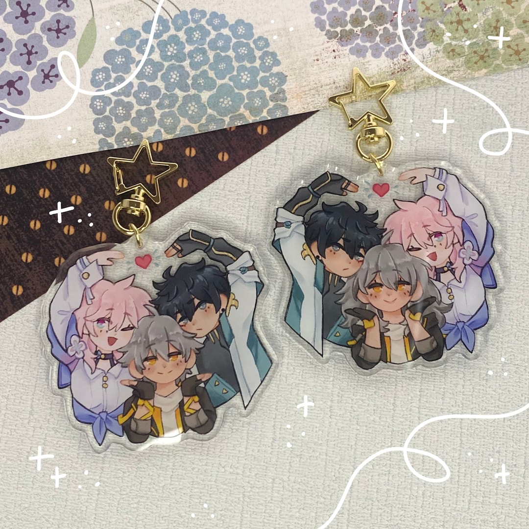 Trailblazer Trio Double-sided Keychain - Etsy