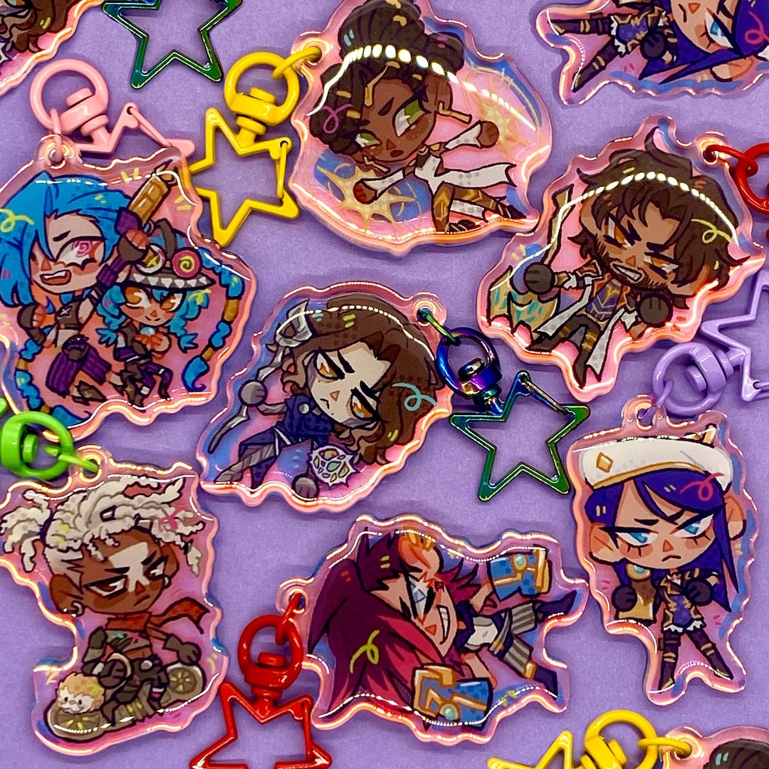 Arcane Gummi Keychains - 7 Designs - Etsy