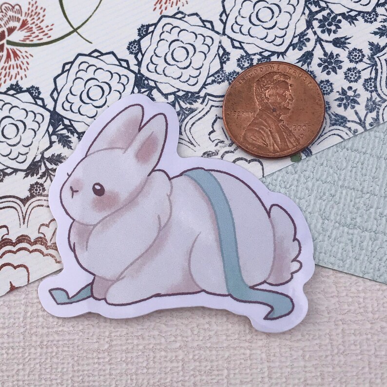 Cute MXTX Animal Stickers Set of 6 | Etsy