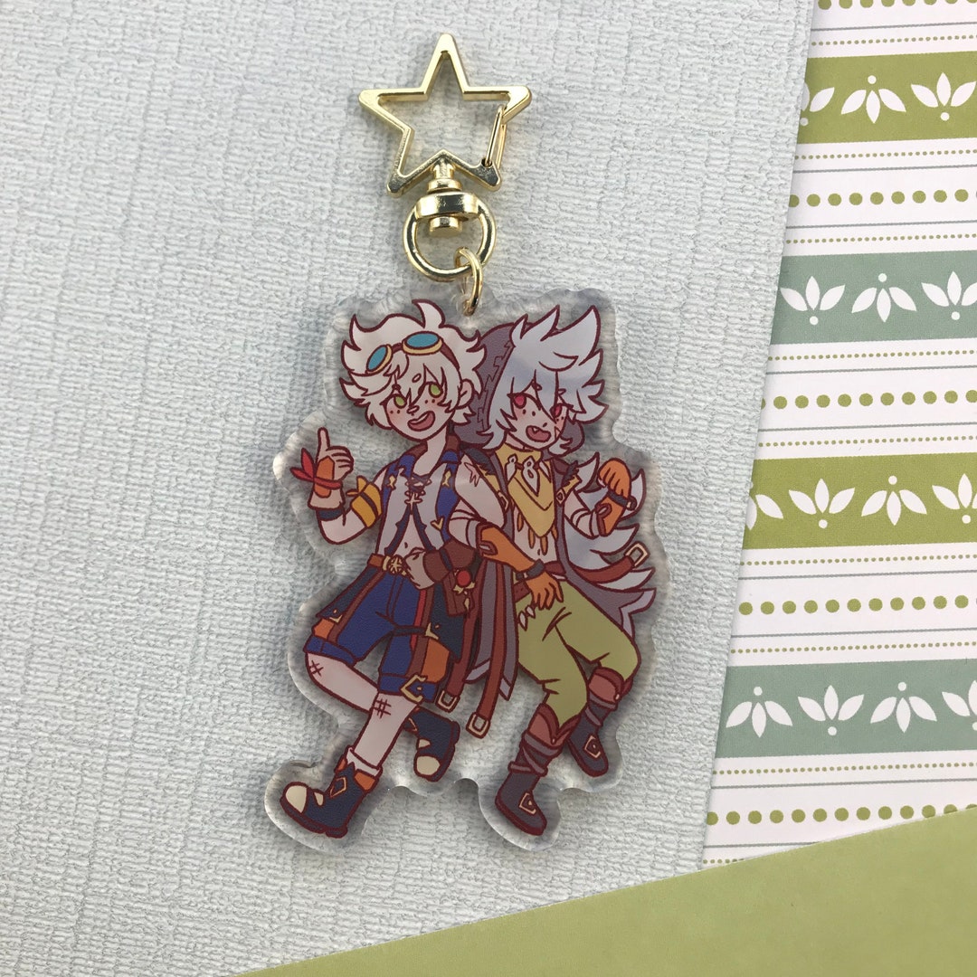 Razor & Bennett Adventure Team Keychain - Etsy