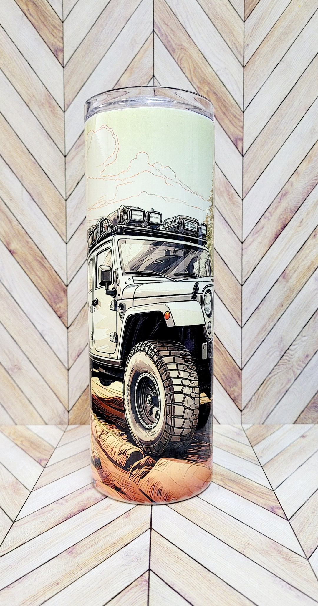 Jeep Stainless Steel Sublimation 20 Oz Tumbler - Etsy