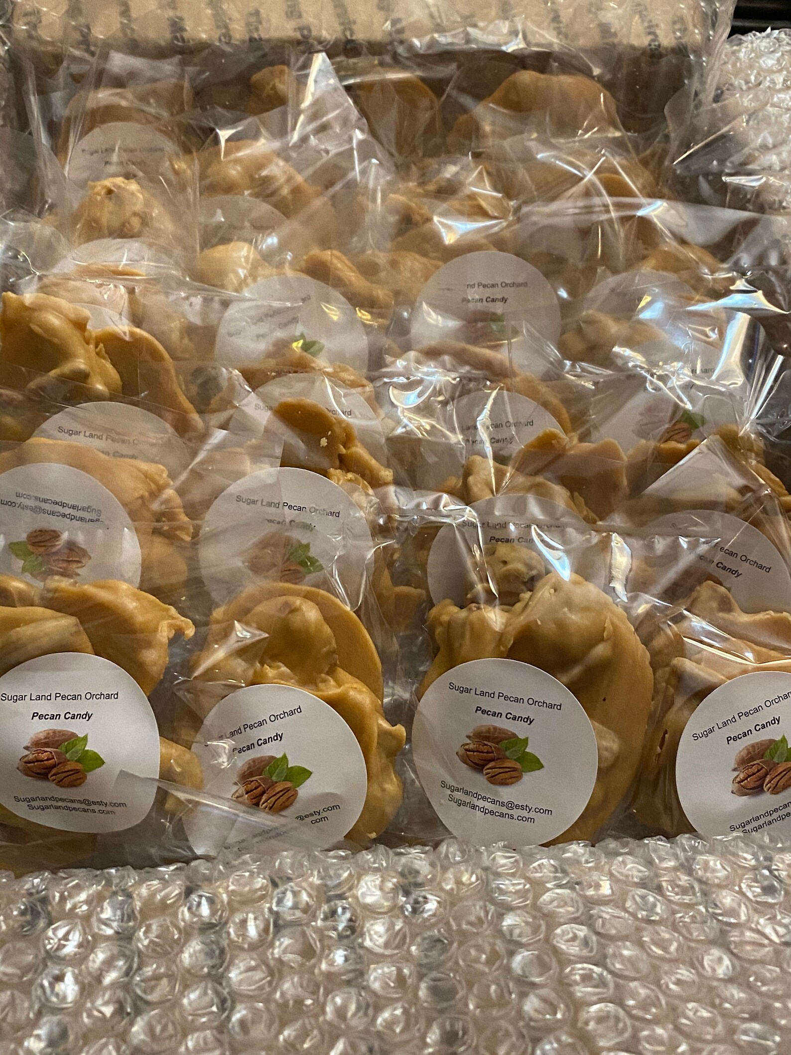 10 Pack 20 Pieces of Old Fashion Pralines / Pecan Candy A - Etsy