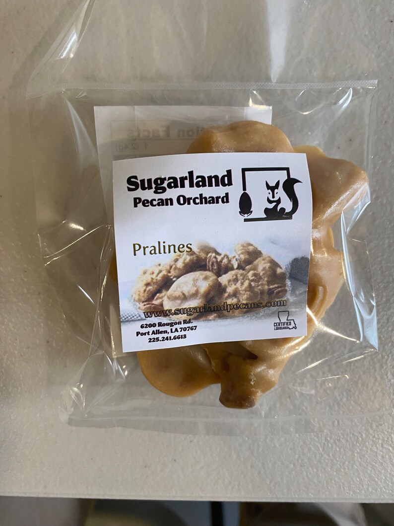 12 Count Creamy Pralines in a Festive Holiday Box. Individually Wrapped ...