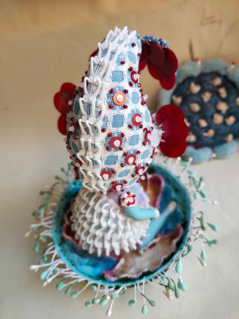 Miniature Ooak Fantasy Art Doll Fish Collection Artist Doll Gift ...