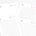 Printable Planner, Agenda Inserts, Printable Digital Download PDF ...