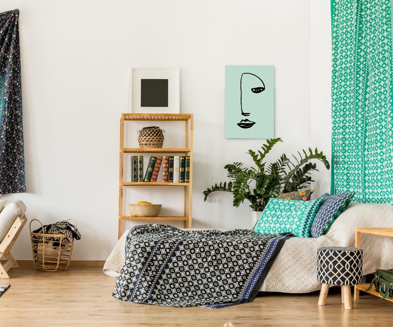 Printable Wall Art Mint Green Home Decor Digital Download - Etsy