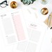 Printable Planner, Agenda Inserts, Printable Digital Download PDF ...