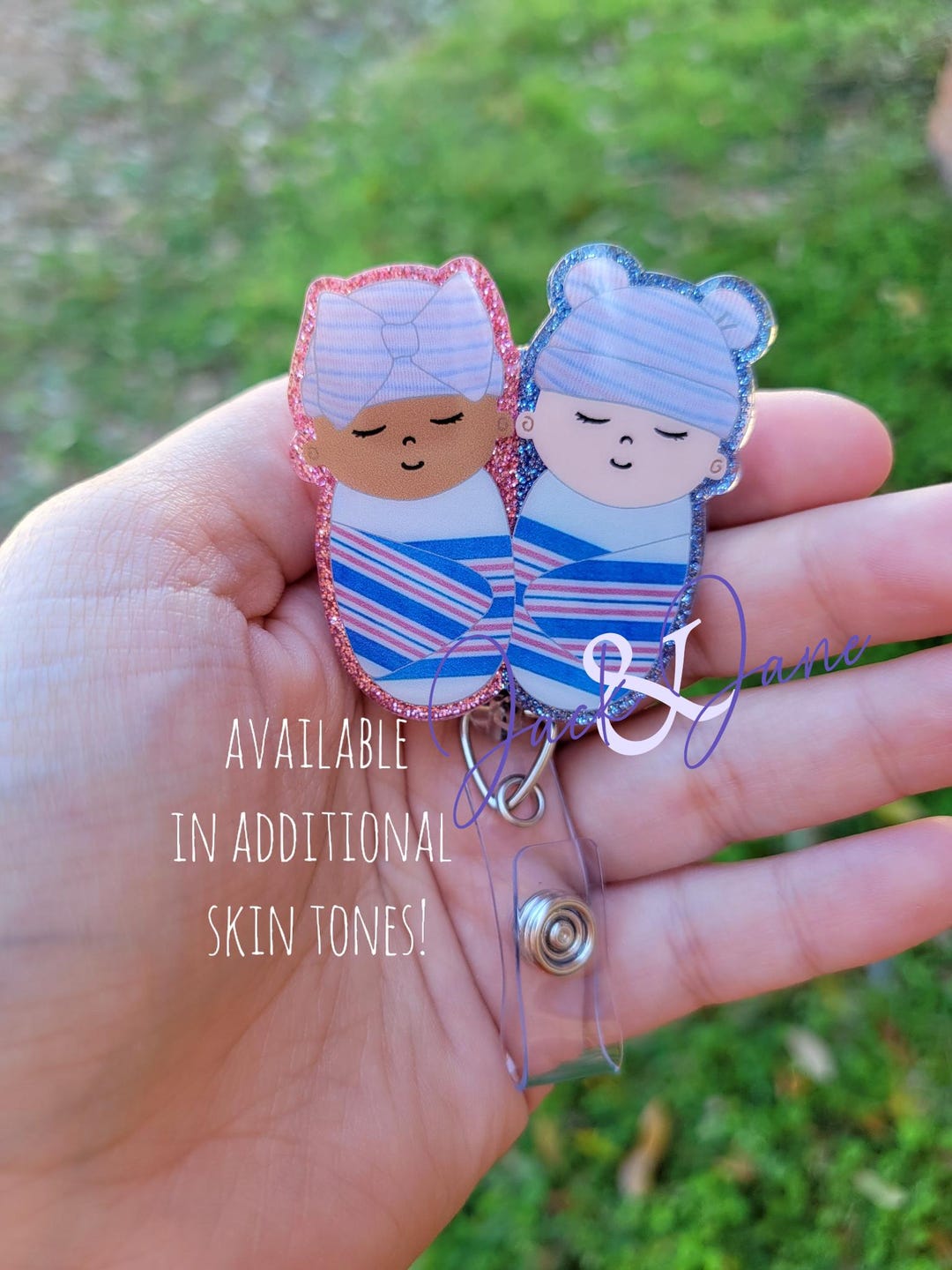 Labor and Delivery Badge Reel, Mother Baby Nurse Badge, Postpartum Reel ...