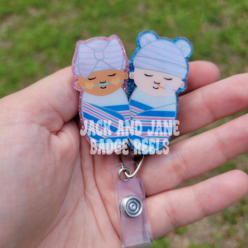 Nicu Nurse Badge Clip Set - Etsy