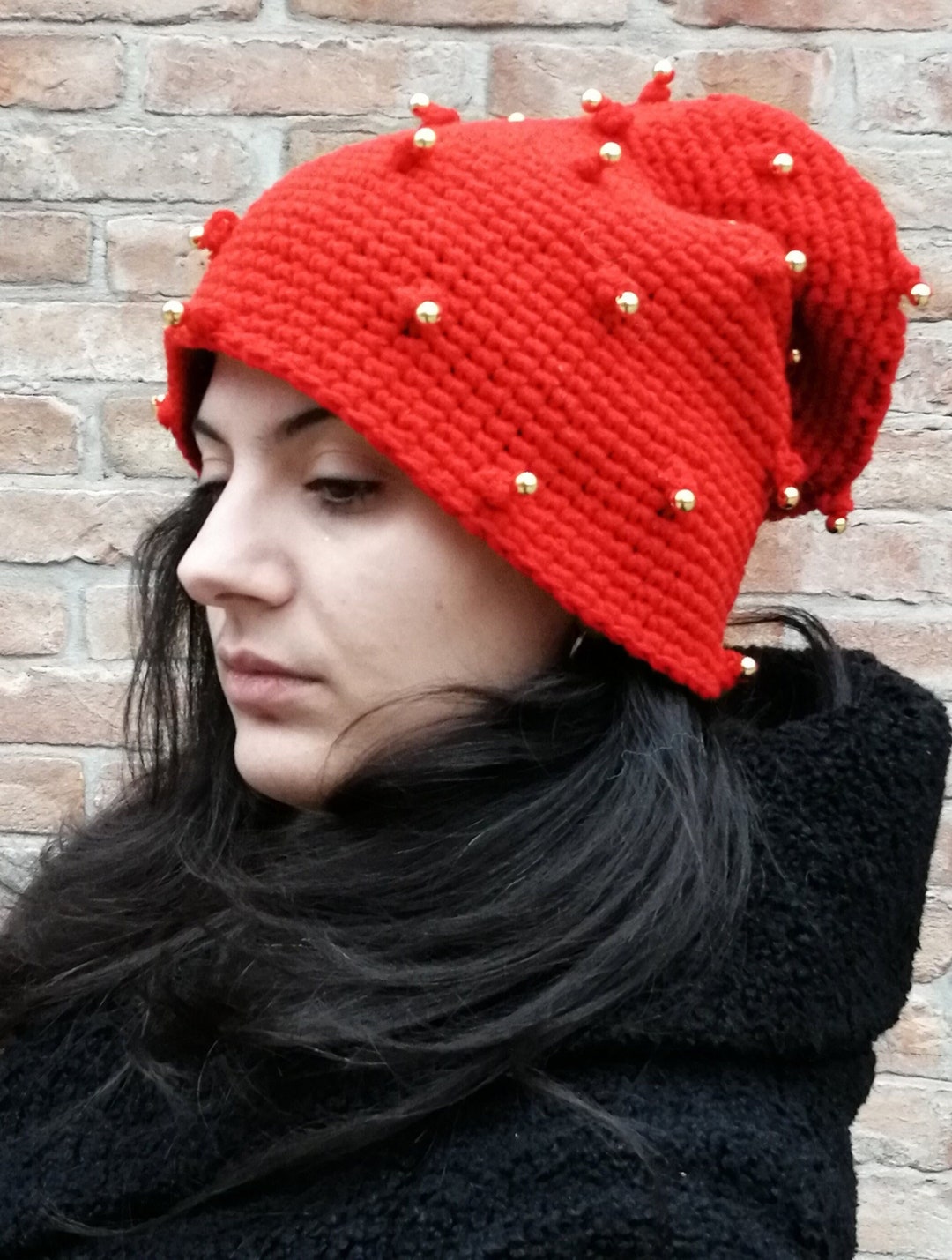 Rudolph Valentine Cap - Etsy